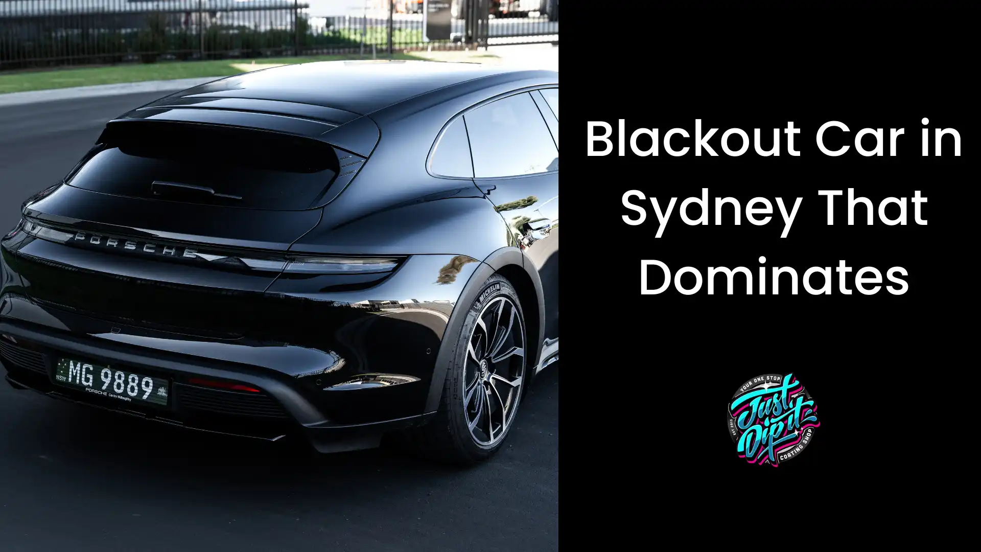 Blackout Car in Sydney That Dominates